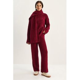 &Uuml;bergr&ouml;&szlig;en Rippstrick-Zweiteiler