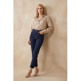 Hoch-taillierte Skinny-Jeans