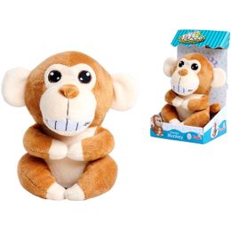 Pl&uuml;schfigur Simba "PetZoo Cheeky Monkey", bunt, Pl&uuml;schfiguren, Kinder, mit Sprechfunktion