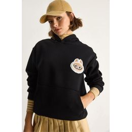 Kapuzensweatshirt mit Stickerei