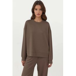 Modal Touch Basic Sweatshirt