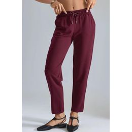 Modal Touch Elastischer Taillenschnitt Karottenform Jogginghose
