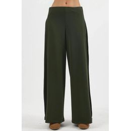 Weite gefaltete Hose