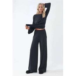 Gerade geschnittene Pull-On-Hosen