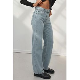 Gerade geschnittene Denim-Jeans