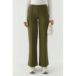 Modal Touch Ripp-Detaillierte Weite Hose