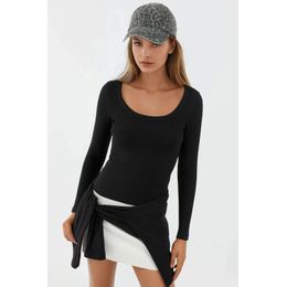 Basics Baumwoll-Mischung T-Shirt