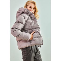 Hooded Puffer-Jacke
