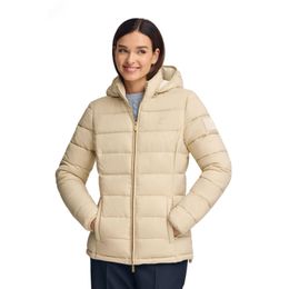 Jacke Cara Ultralight beige mit Polo Club-Logo