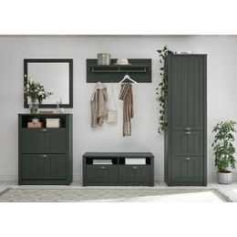 Garderoben-Set Home Affaire "ASCOT", gr&uuml;n, B:60cm H:204cm T:43cm, Kastenm&ouml;bel-Sets