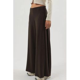 Weite gefaltete Hose