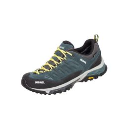 Wanderschuh Meindl "Tallulah GTX", Herren, Gr. 45, Normalschaft, gr&uuml;n (dunkelgr&uuml;n, gelb), Mesh, Veloursleder, unifarben, Schuhe Wanderschuh, Stabiles Veloursleder, pr&auml;zise Schn&uuml;rung & sicherer Halt