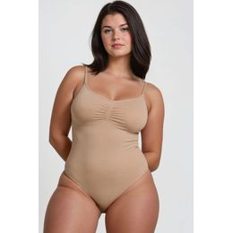 Premium Nahtloser Verstellbarer Tr&auml;ger-Bodysuit Shapewear