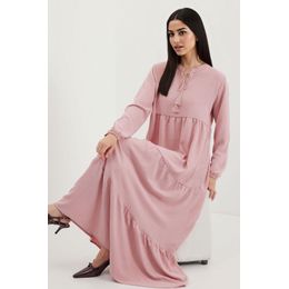 Maxikleid mit Schleifendetail