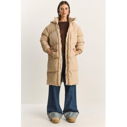Kapuzensweatjacke mit langen &Auml;rmeln und Taschen