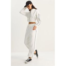 Zweiteiliger Jogginganzug mit Bindungsdetails