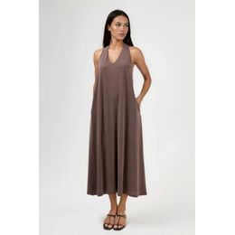 Halterneck-Modal-Kleid