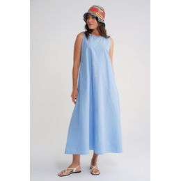 L&auml;ssig geschnittenes Maxikleid mit Taschen
