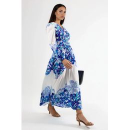 Maxikleid mit Blumenmuster