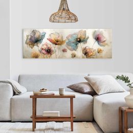 Deco-Panel Reinders "Japandi Modern", beige (farbe bild(er): beige), B:156cm H:52cm T:2cm, Holzwerkstoff, Bilder