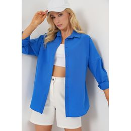 Oversized Popeline 2er-Pack Hemd