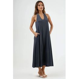 Halterneck-Modal-Kleid