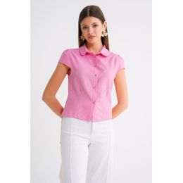Slim Fit Popeline Hemd