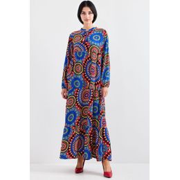 Maxikleid mit Schleifendetail