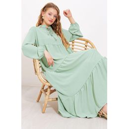 Maxikleid mit Schleifendetail