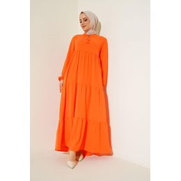 Maxikleid mit Schleifendetail