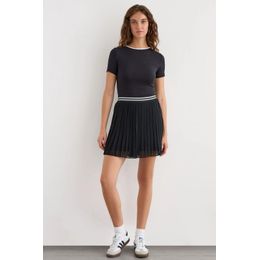 Basic Jersey Tee mit offenem R&uuml;cken