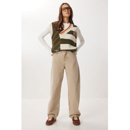 Normale Taillen Baggy Fit Denim Jeans