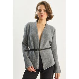 G&uuml;rtel-Detaillierter Cardigan