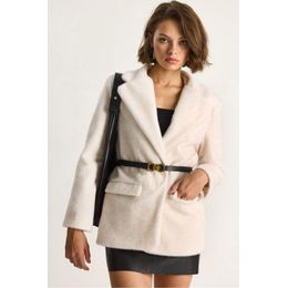 Samtjacke mit G&uuml;rtel