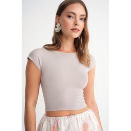 Slim Fit Crop T-Shirt