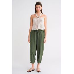 Salwar-Fit-Hose mit Kordelzug