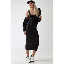Soft Touch Basic Midi-Kleid