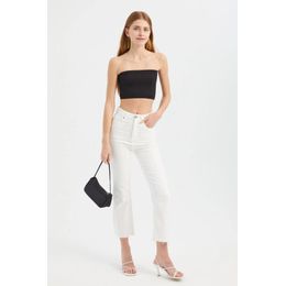 Tr&auml;gerloses Basic-Crop-Top