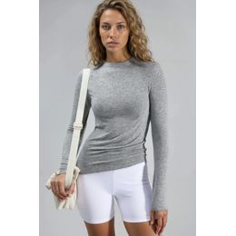 Langarm Slim Fit Bluse