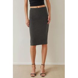 Hochtaillierte Bodycon-Midirock