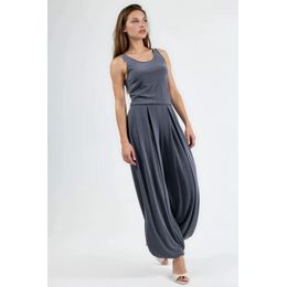 Falten-Modal-Jumpsuit