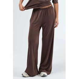 Elastische Bund gerade geschnittene Modal-Hose