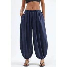 Elastische Taillenballonhose
