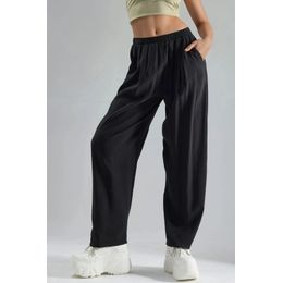 Weite gefaltete Hose