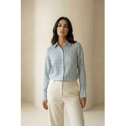 Gestreiftes Button-Up-Shirt