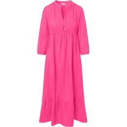 FELICITAS Maxi-Kleid Koralie Pink (Gr&ouml;&szlig;e: L)