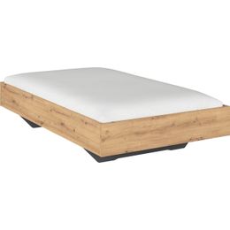 Futonbett Rauch "Phoenix", braun (eichefarben artisan), B:125cm H:41cm L:206cm, Betten, Futonbett, ohne Kopfteil
