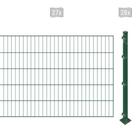 Einstabmattenzaun Arvotec "ESSENTIAL 100 zum Einbetonieren", gr&uuml;n (dunkelgr&uuml;n), H:100cm, Kunststoff, Stahl, Zaunelemente, Zaunh&ouml;he 100 cm, Zaunl&auml;nge 2 - 60 m