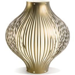 Kayoom Tischleuchte "Luna in Gold / Schwarz", goldfarben, schwarz, H: 43cm, 1 Stk., Leuchten, Tischleuchte