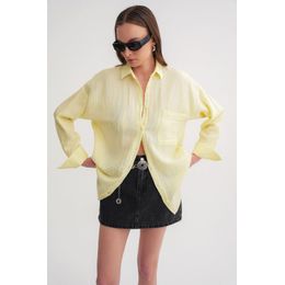 Oversize-Shirt mit Taschendetail